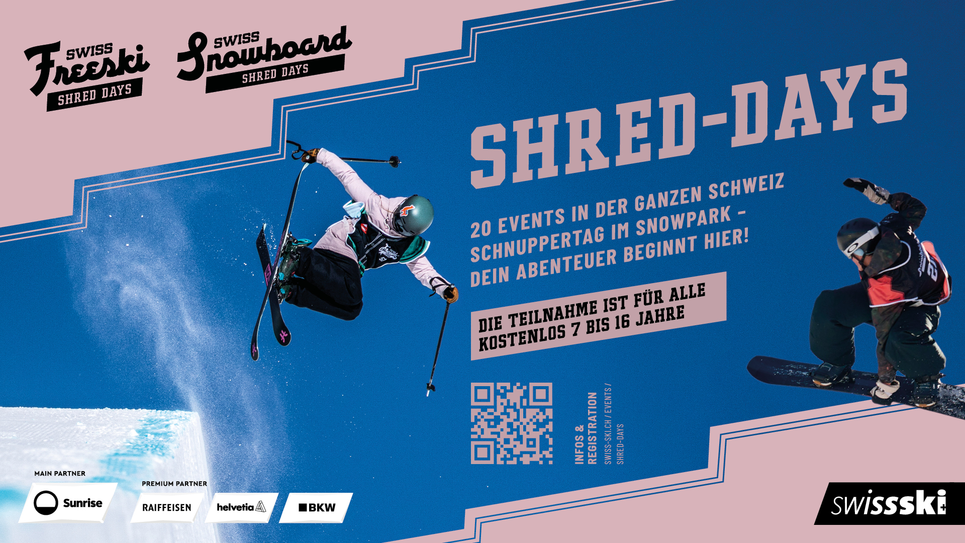 Swiss-Ski Shred Days 2024/25 – TiSki